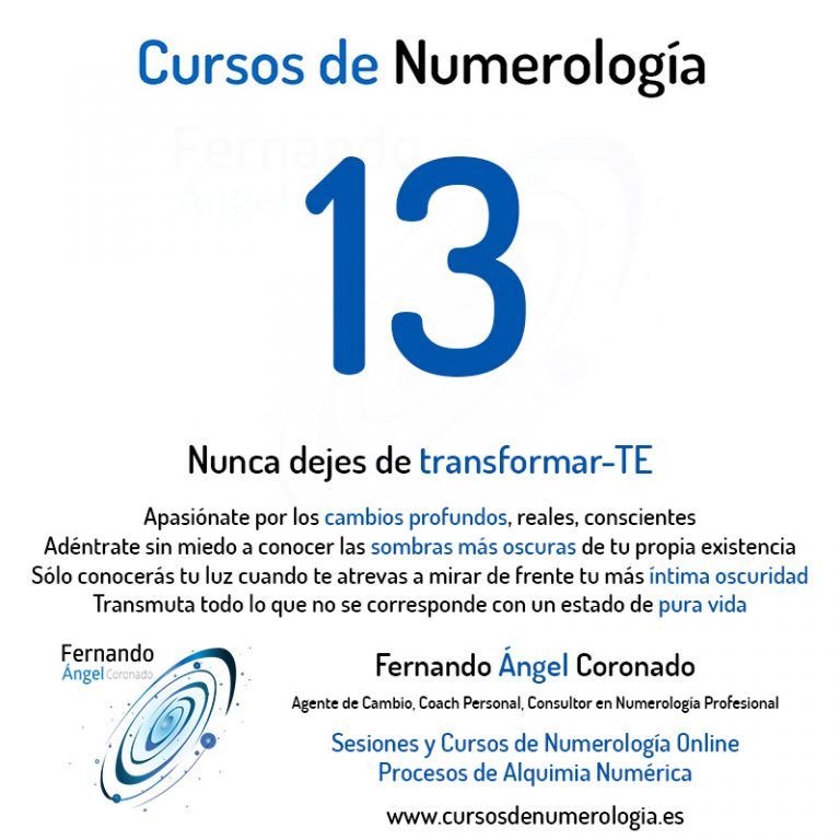 Significado del Número 13 - Ver el Número 13. Número 13 en Numerología