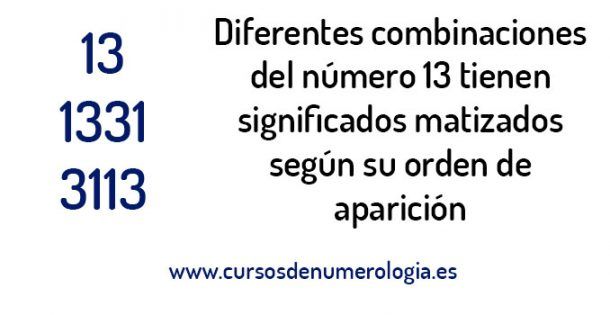 Significado del Número 13 - Ver el Número 13. Número 13 en Numerología