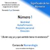 significado de los números - numero 1 - Cursos De Numerologia