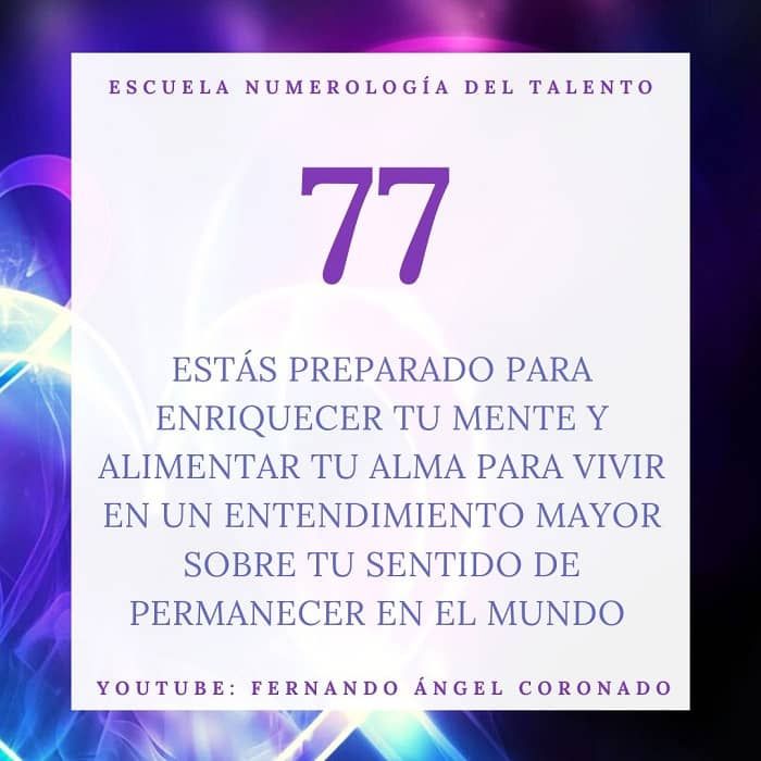 Qu Significa El N mero 77 Numerolog a De Los ngeles Qu Significa El N mero 77 Numerolog a De Los ngeles
